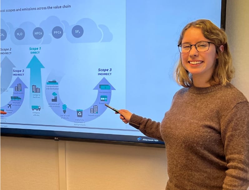 Skriver masteroppgave om indirekte karbonutslipp